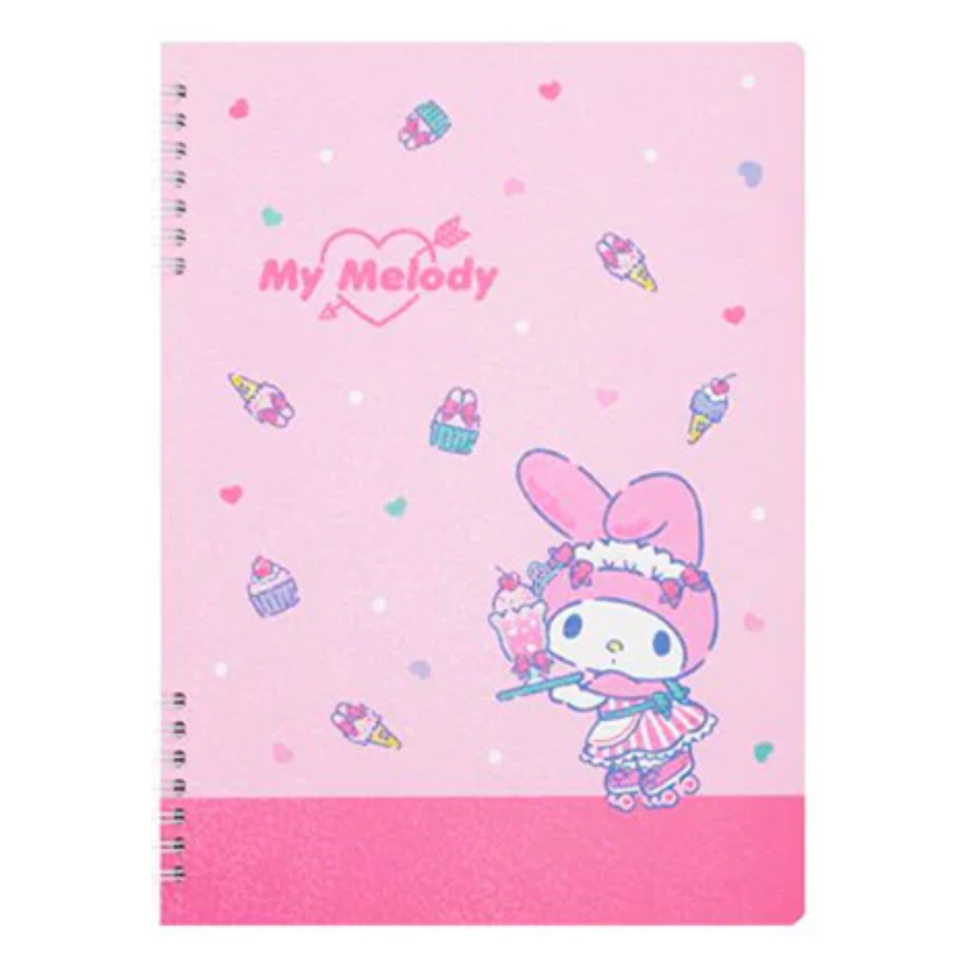 SANRIO MY MELODY 2 TIER SPRING NOTE – HANAMARU JAPANESE MARKETPLACE
