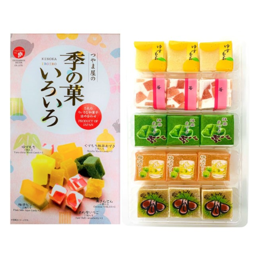 TSUYAMAYA KINOKA IROIRO 15P – HANAMARU JAPANESE MARKETPLACE