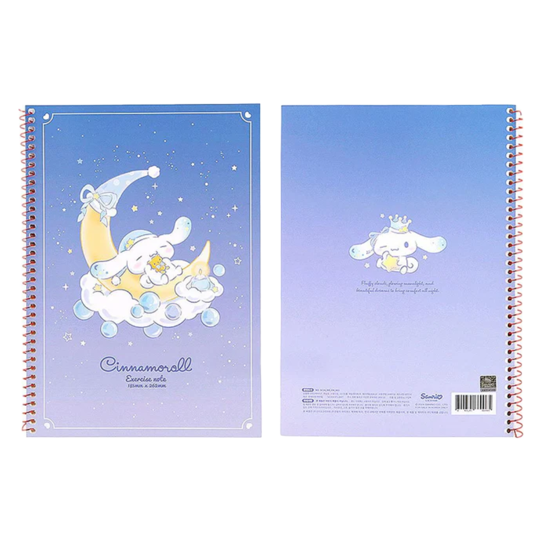 SANRIO EXERCISE LINELESS NOTEBOOK CINNAMOROLL – HANAMARU JAPANESE ...