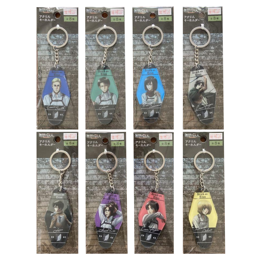 ATTACK ON TITAN ACRYLIC KEY HOLDER 1P – HANAMARU JAPANESE MARKETPLACE