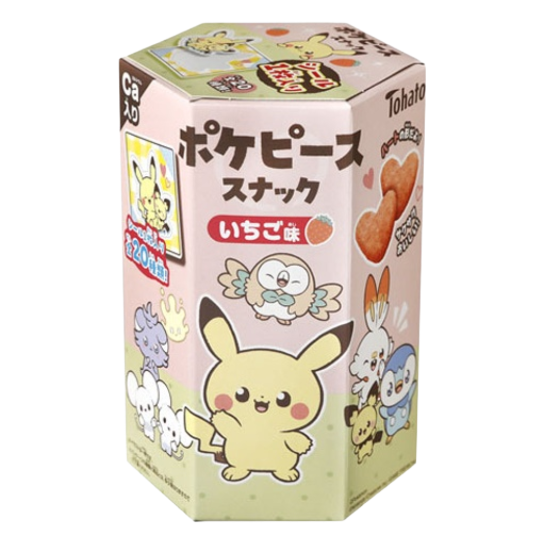 TOHATO POKEPEACE CORN SNACK POKEMON STRAWBERRY – HANAMARU JAPANESE ...
