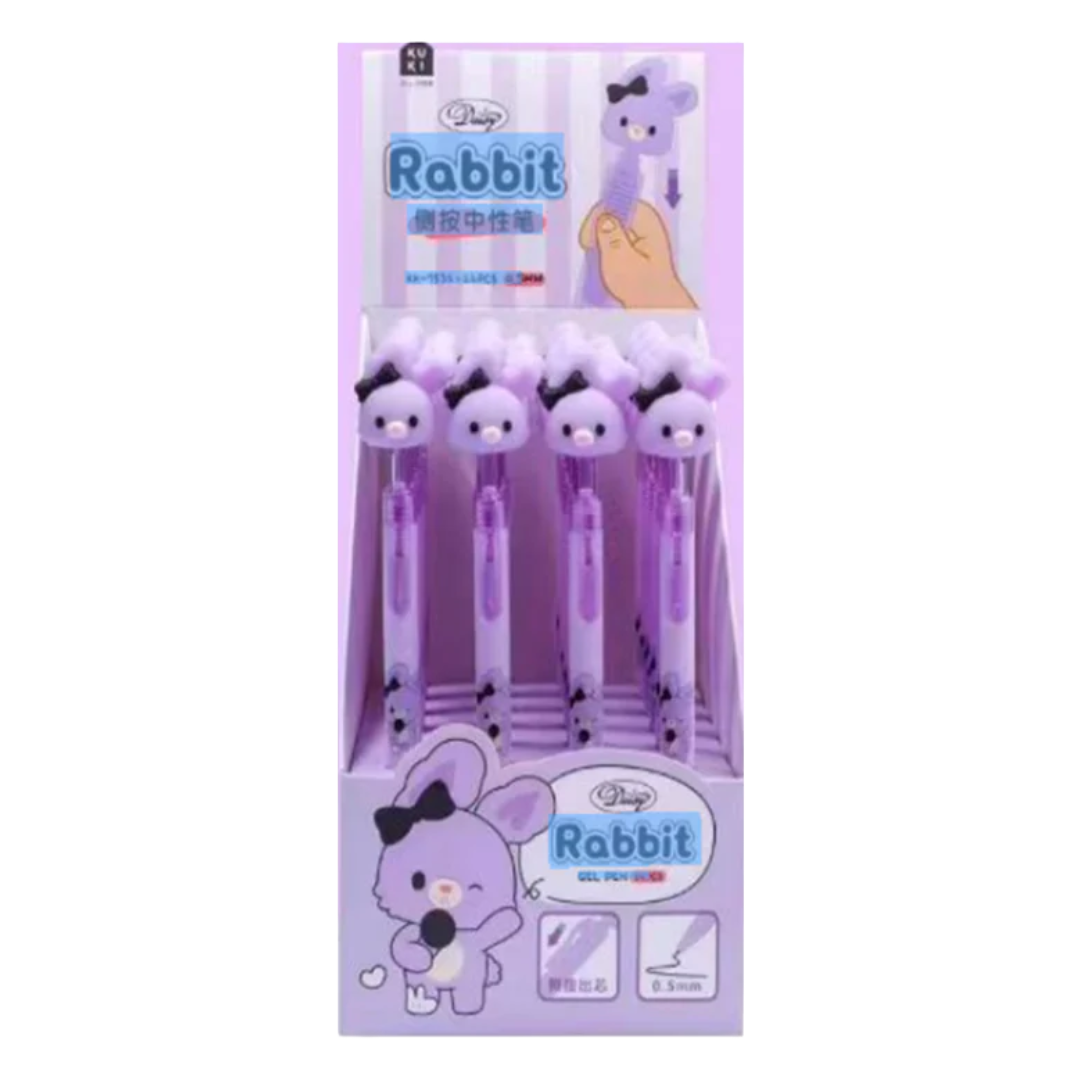 RABBIT GEL PEN 0.5MM BLACK – HANAMARU JAPANESE MARKETPLACE