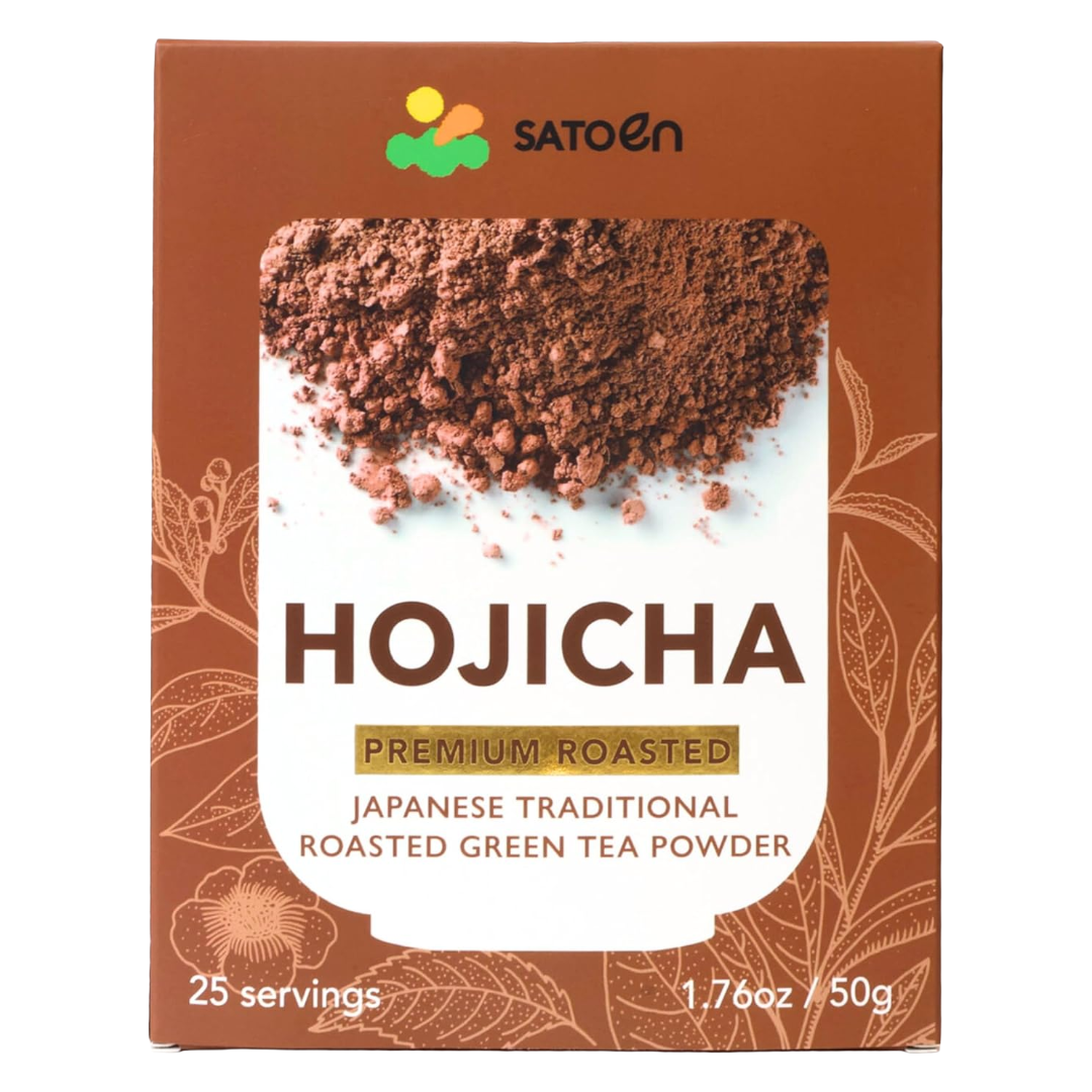 SATOEN PREMIUM ROASTED HOJICHA POWDER 1.76OZ – HANAMARU JAPANESE ...