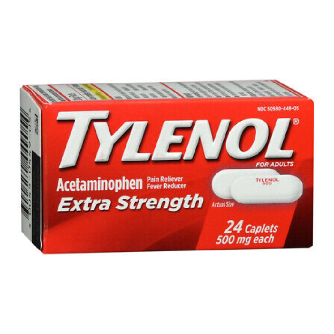 TYLENOL EXTRA STRENGS 24 CAPLETS – HANAMARU JAPANESE MARKETPLACE